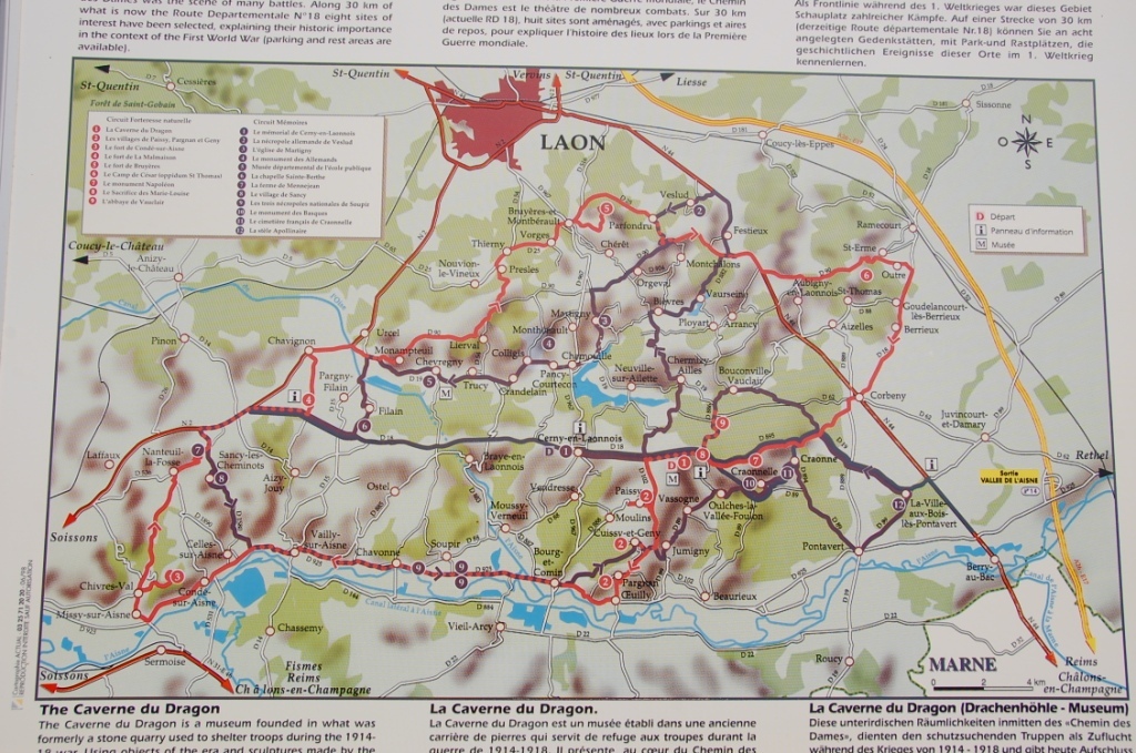 La Caverne du Dragon sur le Chemin des Dames dans l’Aisne-2- – Eclats ...